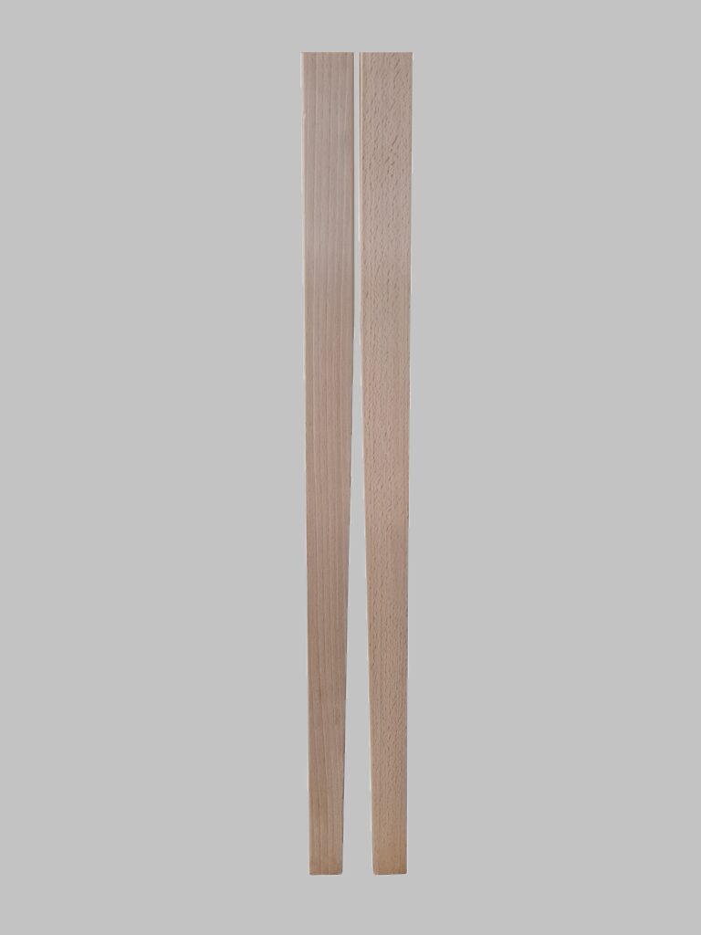 Beech Tapered Table Leg 740mm High - Richman UK - Furniture Manufacturing